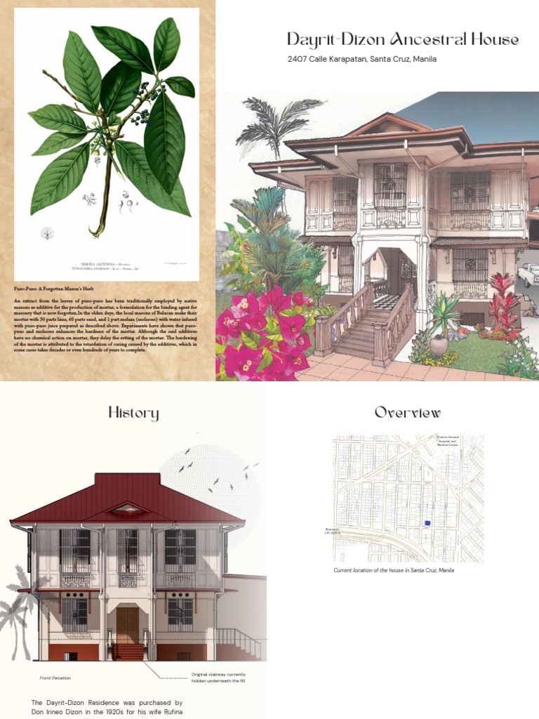Dayrit-Dizon Ancestral House 2022-09-12 V.5 Smaller File | PDF