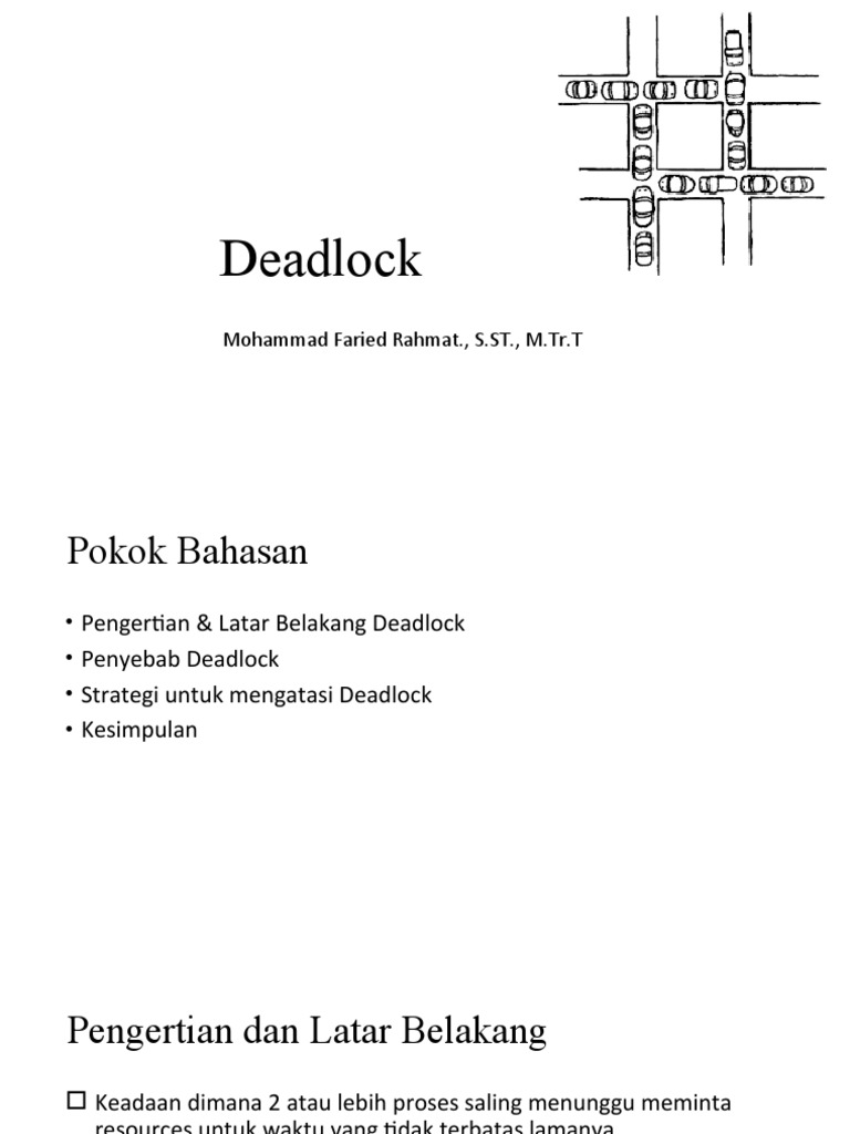 Deadlock | PDF