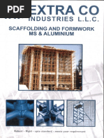 Scaffolding Notes | PDF | Scaffolding | Manufactured Goods