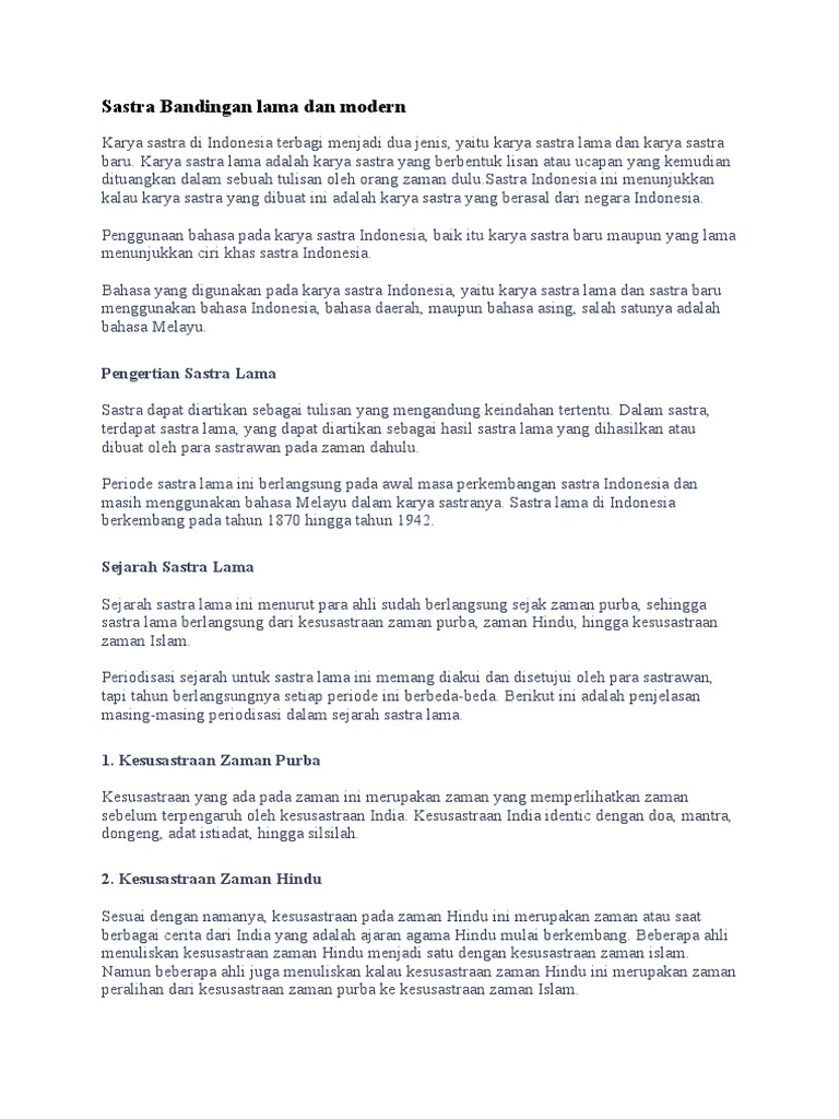 Sastra Bandingan Firdha | PDF