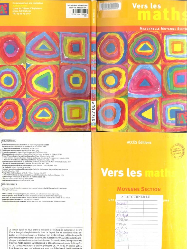 Vers Les Maths MS | PDF