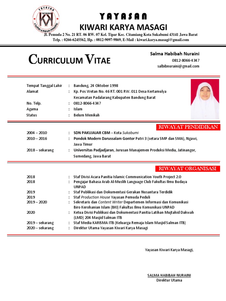 #7 - CV Direktur-Dikonversi | PDF