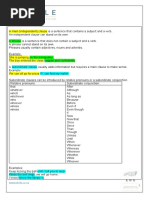 7th Grade Sentence Types Worksheet | PDF