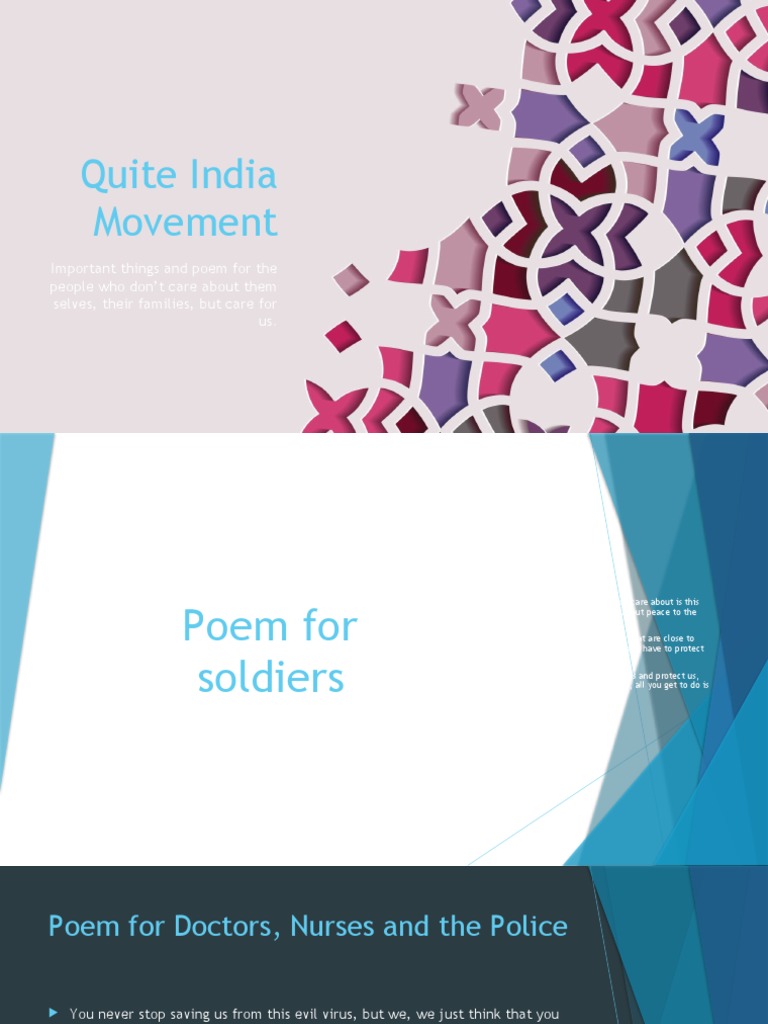 Tribute to India's Quiet Movement | PDF | Self-Improvement