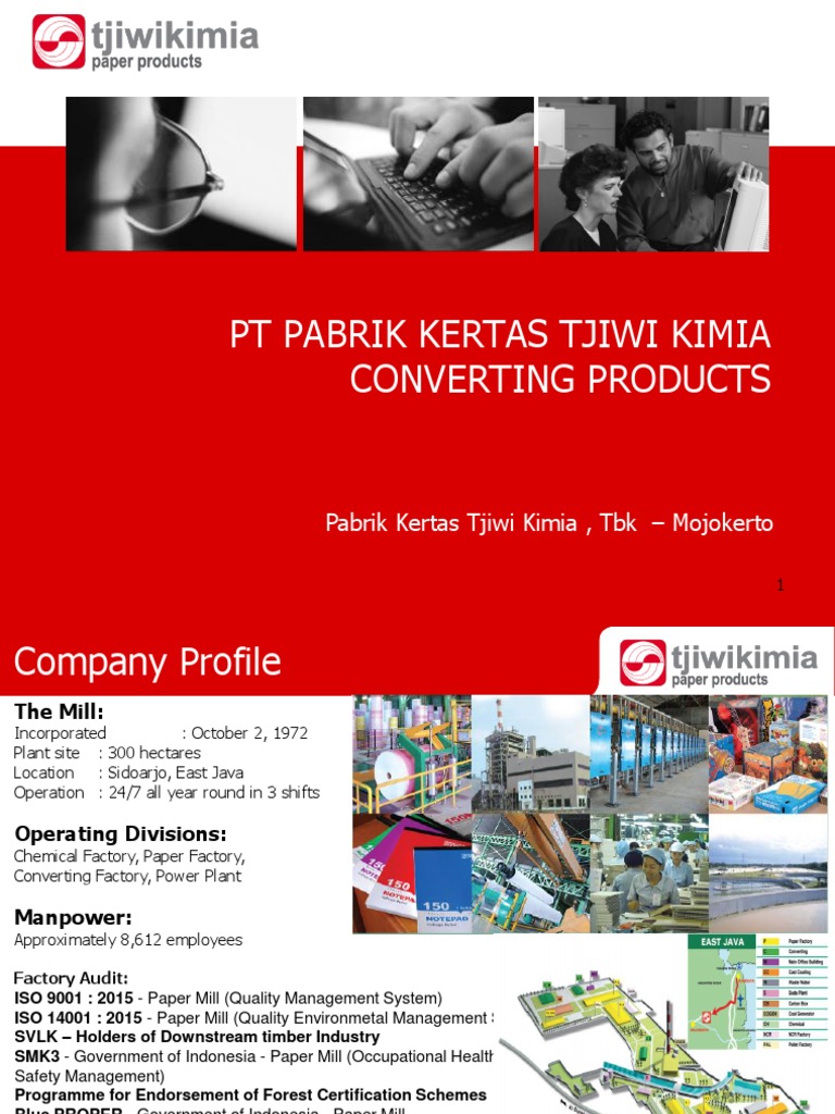 Tjiwi Kimia Profile | PDF | Retail