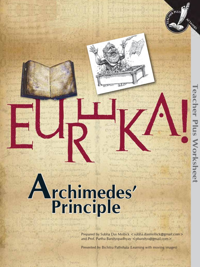 Eureka | Download Free PDF | Buoyancy | Physical Quantities