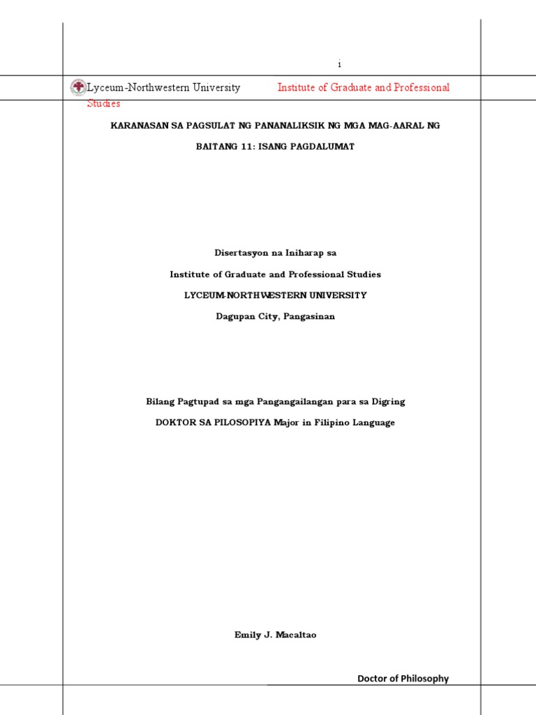 KARANASAN-SA-PAGSULAT-NG-PANANALIKSIK-NG-MGA-MAG | PDF