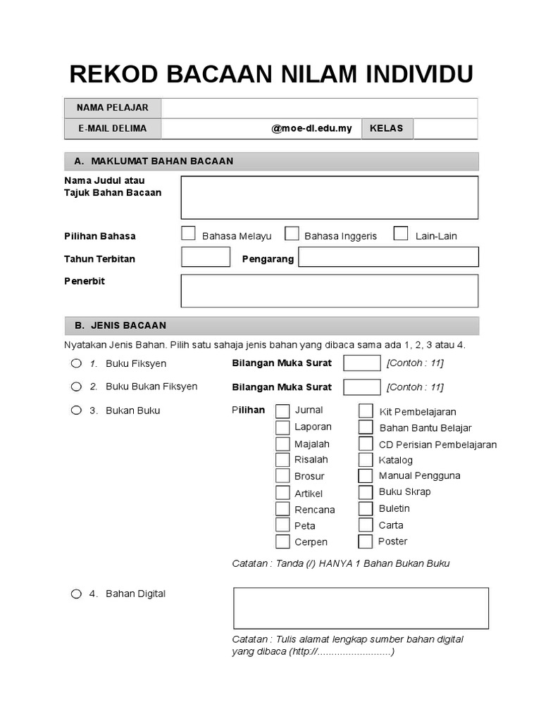 Template Nilam | PDF