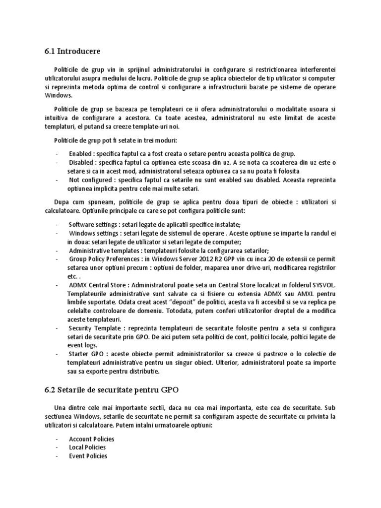 CAP6 Politici de Grup | PDF