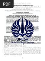 Format Artikel Jurnal Unesa | PDF