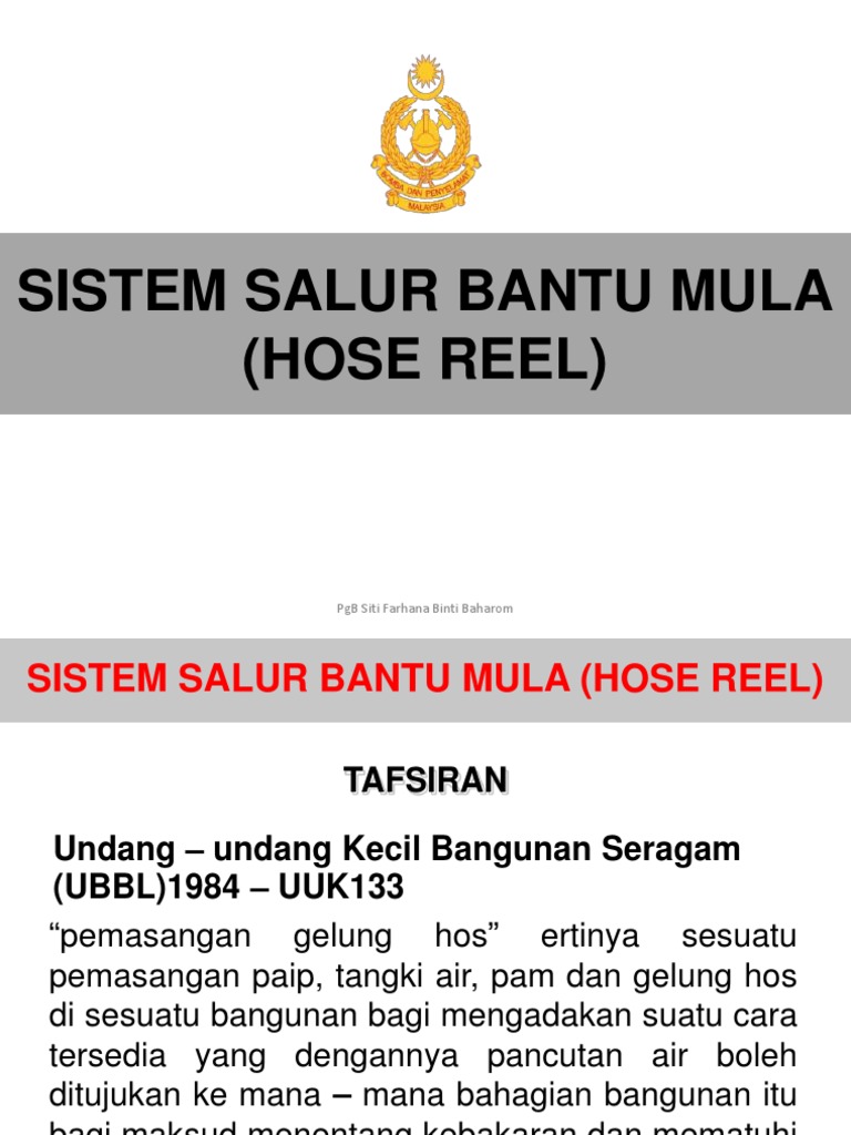 Sistem Salur Bantu Mula 1 | PDF