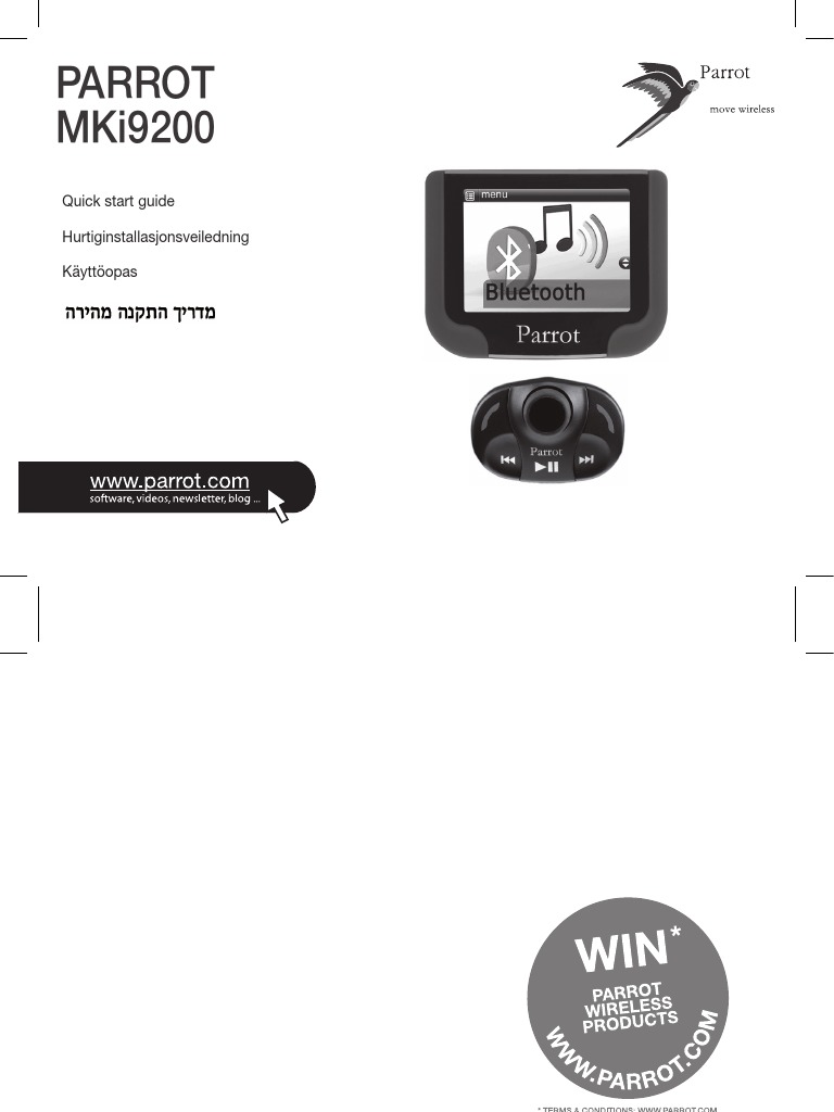Mki9200 - Quick Start Guide - NO FI HB | PDF | I Pod | Electrical Connector