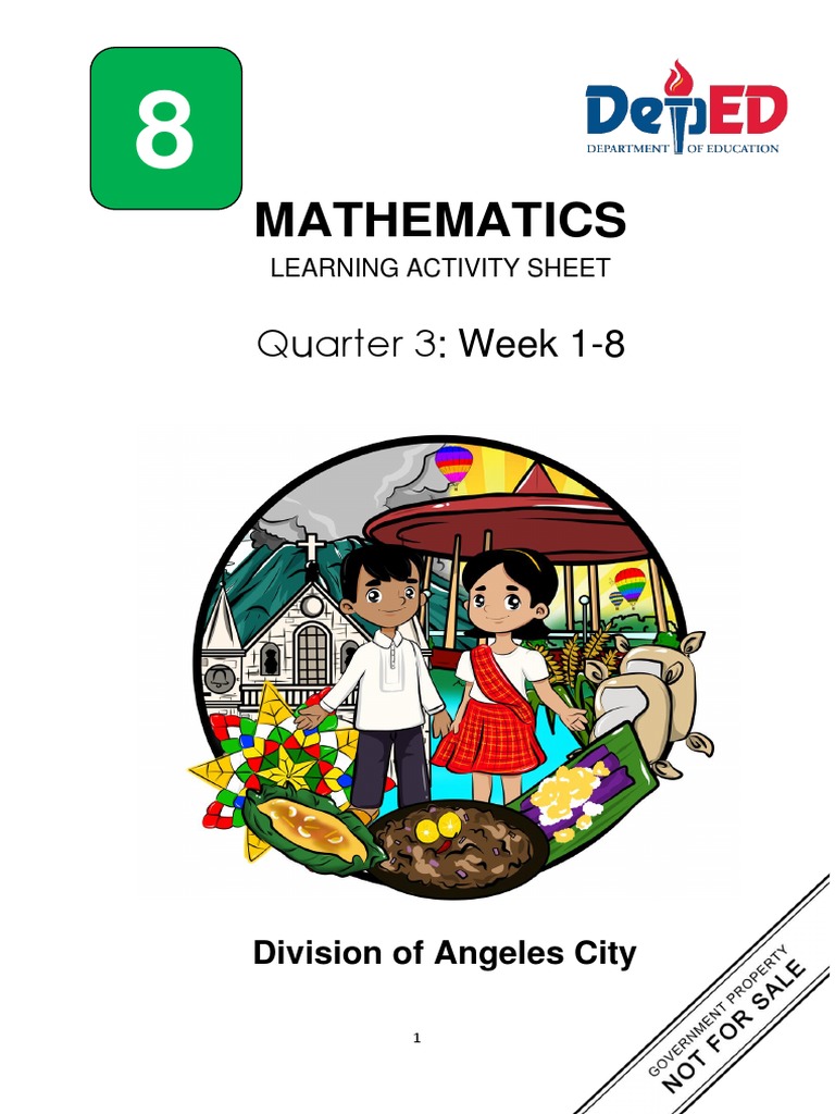 Math8 Q3 W1-8 | PDF