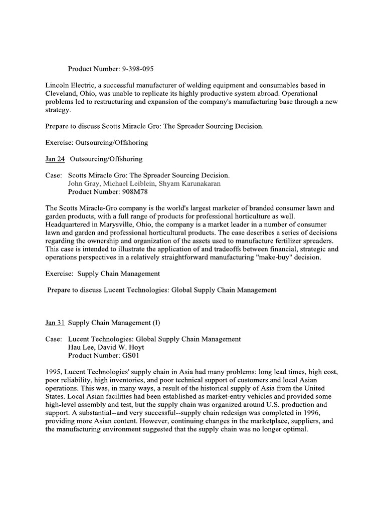 Global Case Study | PDF