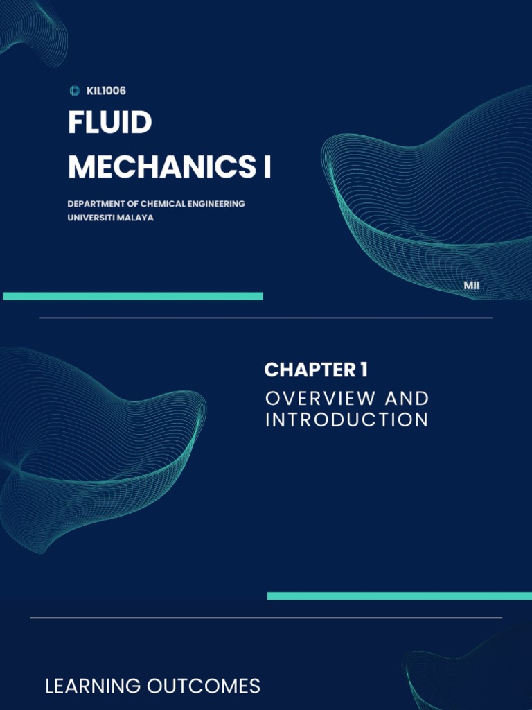Fluid Mechanics Course Overview | PDF | Stress (Mechanics) | Fluid Dynamics