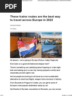 Eurostar e300 & e320 Train Seat Maps | PDF