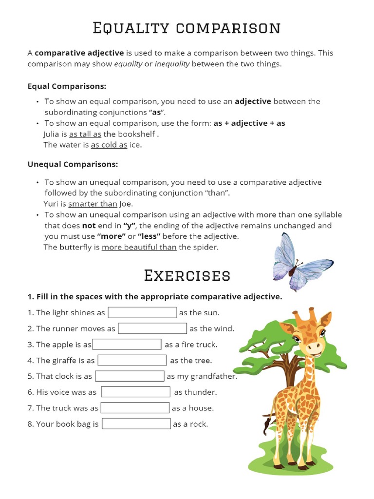 A2 - Equality Comparison | PDF