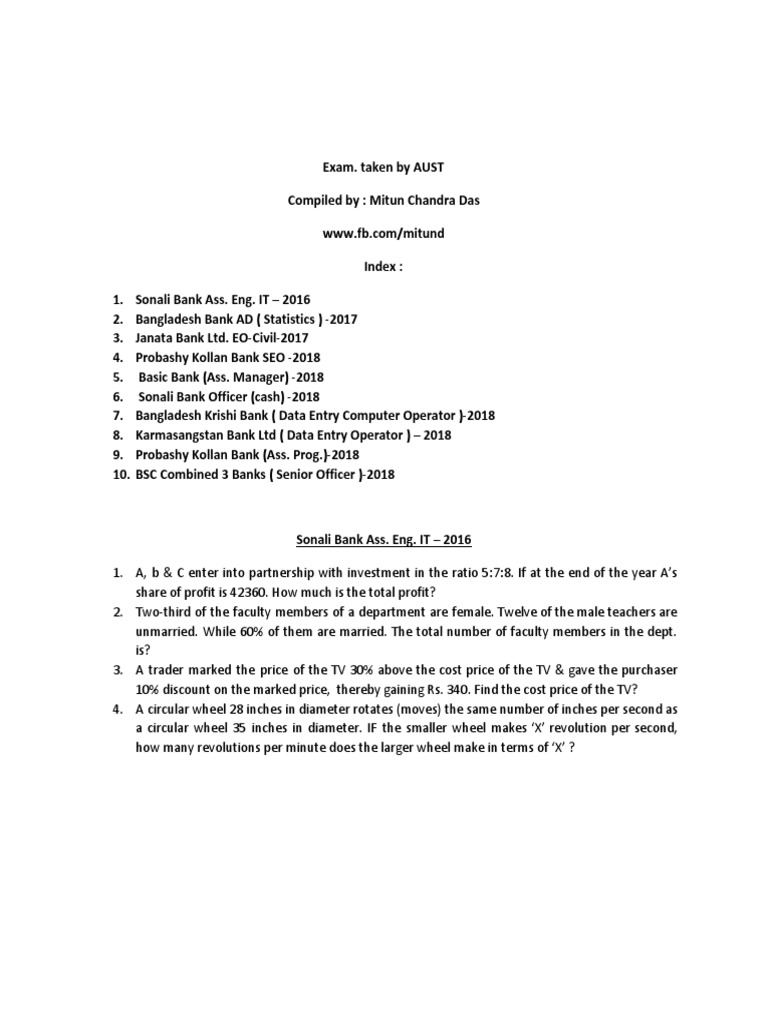 All Written Math | PDF