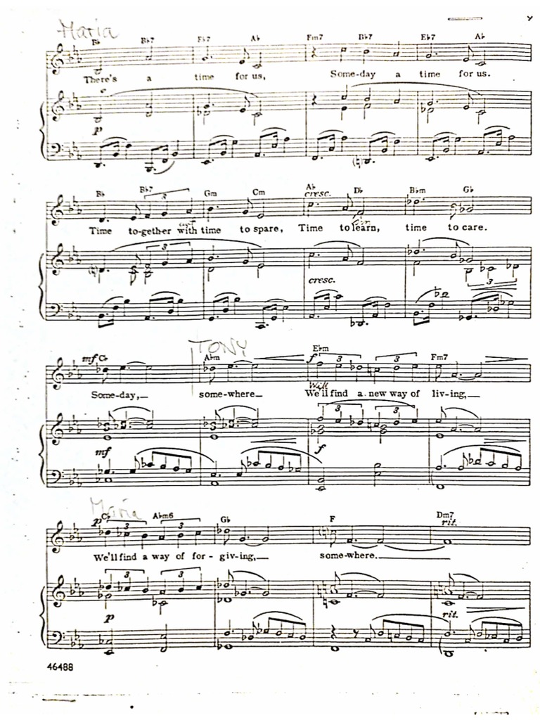 Bernstein - Somewhere - 2 | PDF