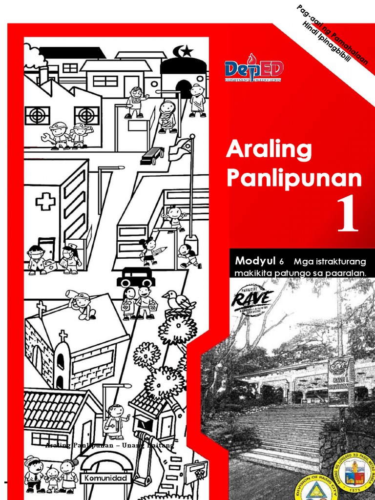 Modyul: 6 Mga Istrakturang Makikita Patungo Sa Paaralan | PDF
