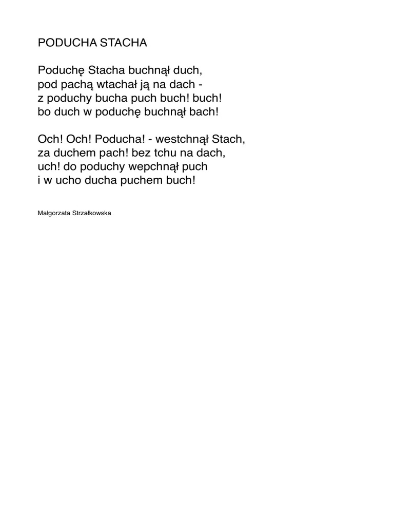 Poducha Stacha | PDF