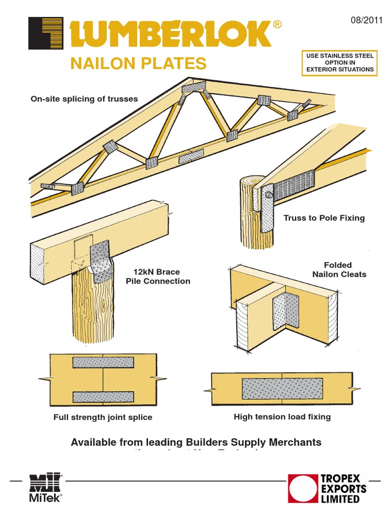 Lumberlok Nail On Plates | PDF | Truss | Secondary Sector Of The Economy