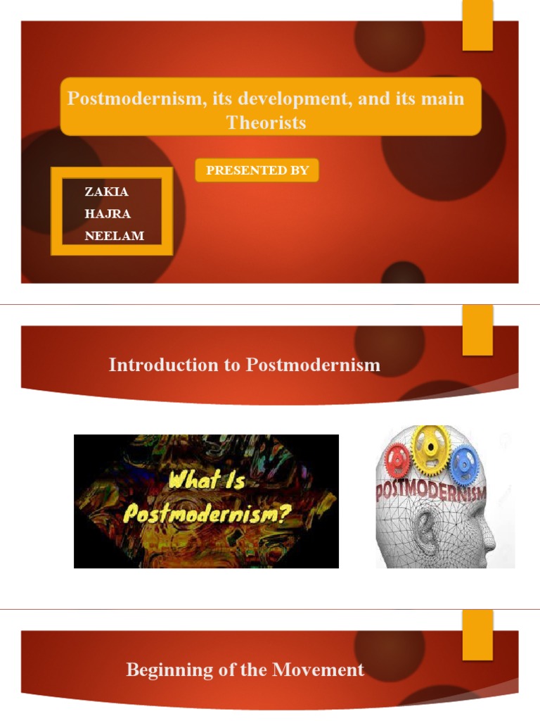 postmodernism presentation | PDF