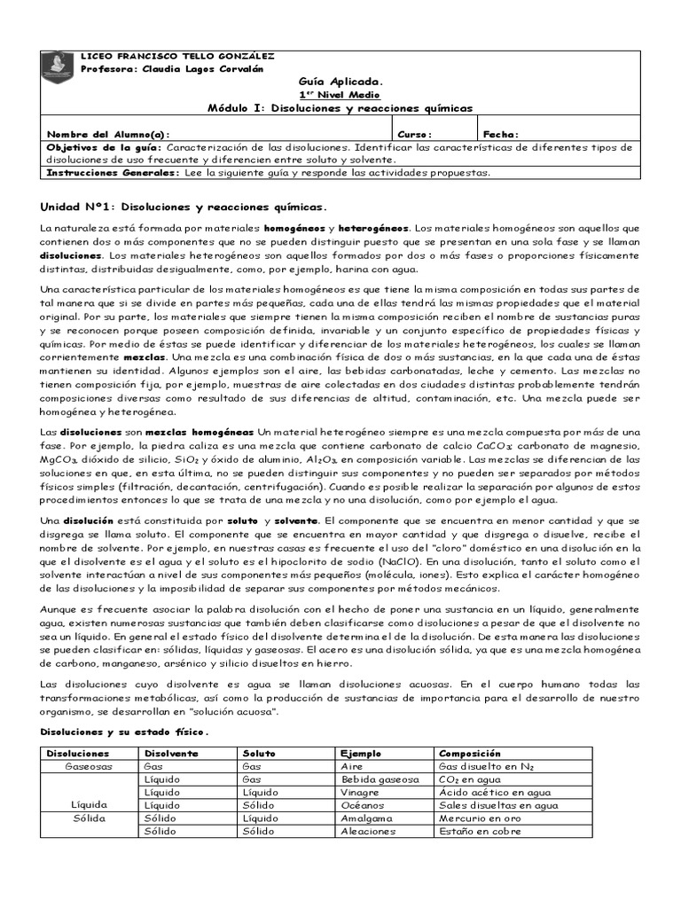 Csnat G 1C | PDF | Mezcla | Solvente