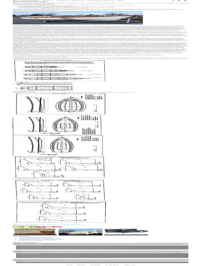 FAO M Boat Design - Boat Designs Technical - Fishingopedia | PDF
