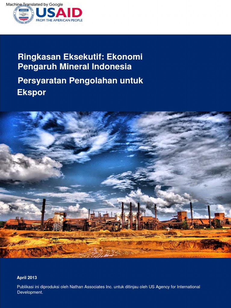 Usaid - Indo Mineral Ban | PDF