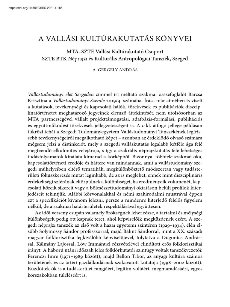 VSZ 2021 1 185-190 | PDF