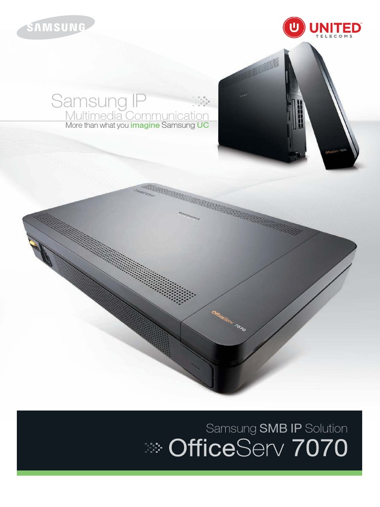 Samsung OfficeServ 7070 Brochure | PDF