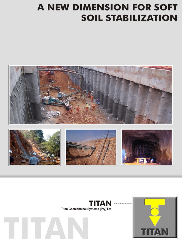 Titan - Soft Soil Stabilization | PDF | Deep Foundation | Reinforced ...