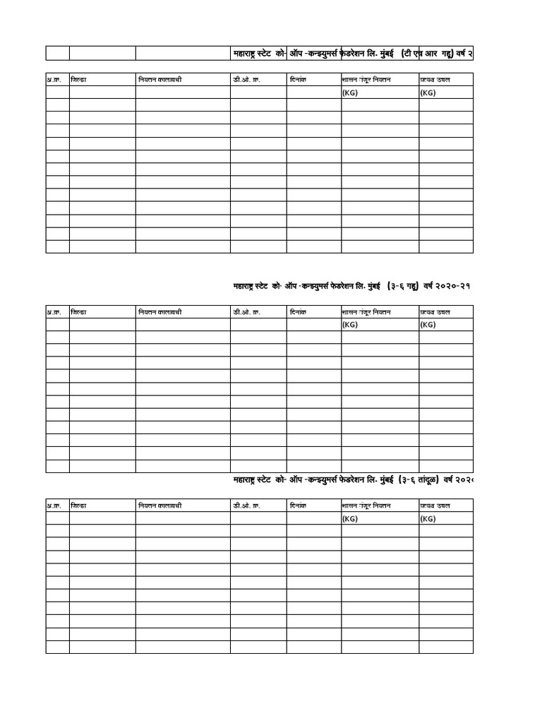 Federation Utility Format | PDF