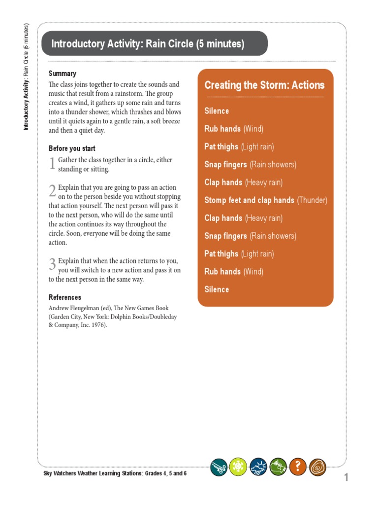 Body Percussion Rainstorm | PDF