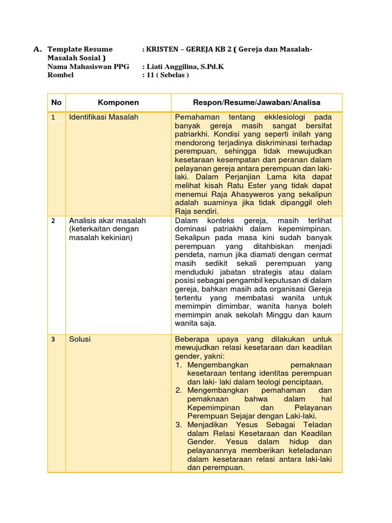 RESUME KB 2 (DUA) - Compressed | PDF