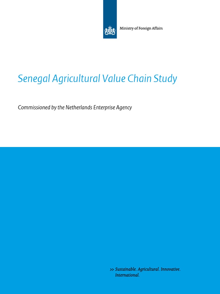 Senegal Agricultural Value Chain Study | PDF