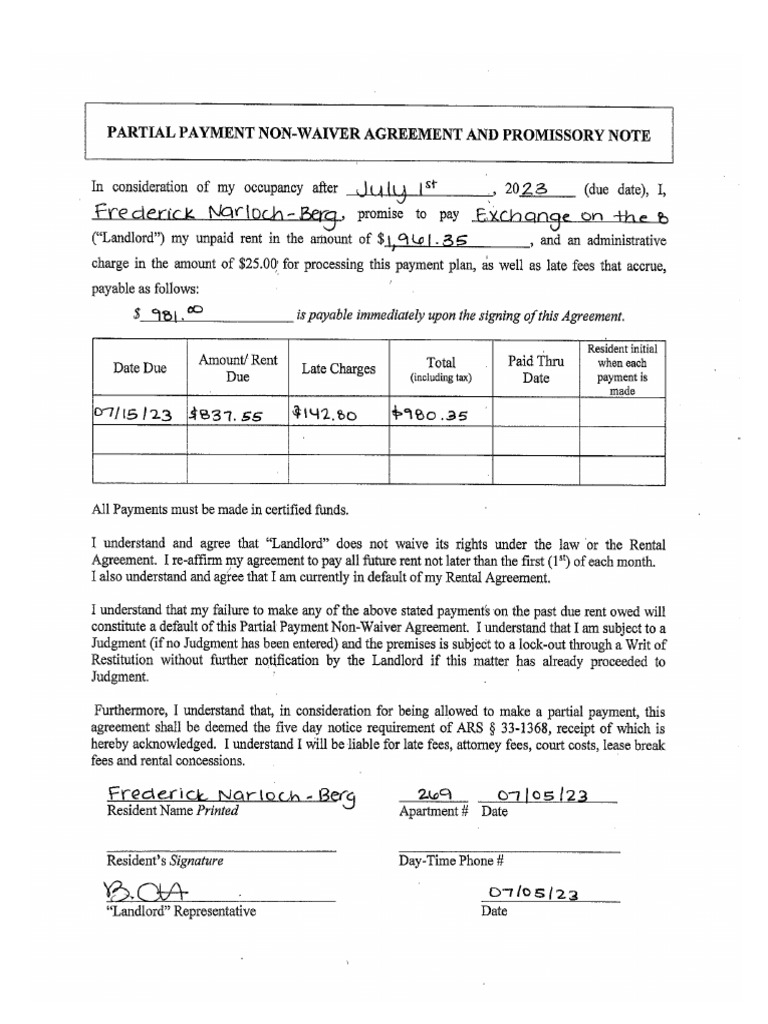 Promise To Pay | PDF