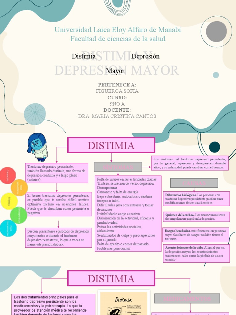 Distimia y Depresion | PDF