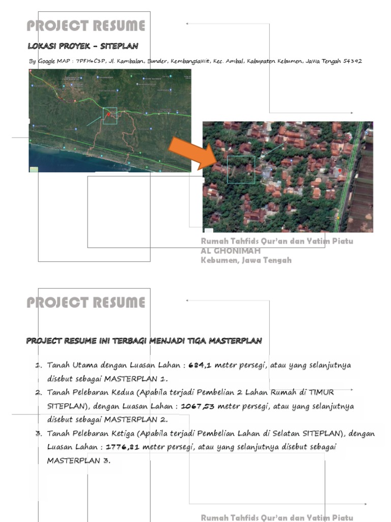 Contoh Project Resume | PDF | Metode & Bahan Ajar | Griya & Taman