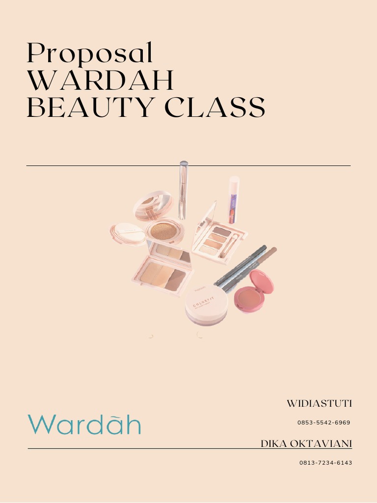 Proposal Wardah Beauty Class 2025 | PDF | Karier & Perkembangan ...