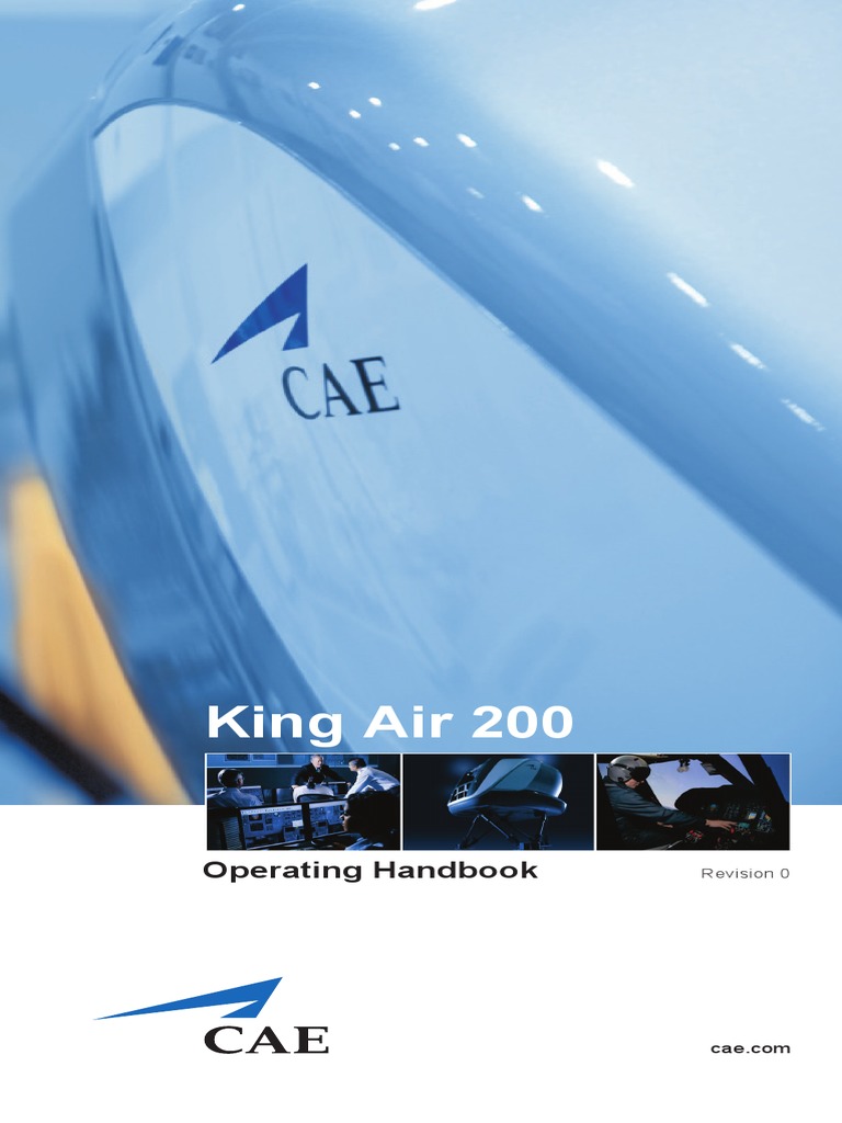 BE20 CAE Operating Handbook | PDF | Manufactured Goods | Aerospace