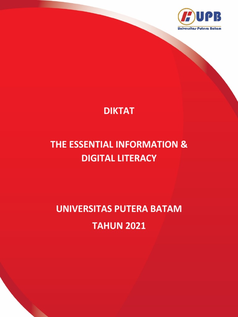 Diktat The Essenstial Information and Digital Literacy | PDF