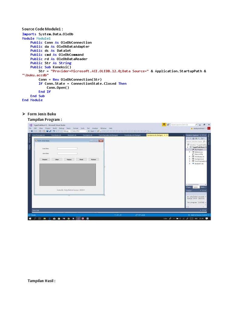 Pertemuan 15-Studi Kasus Sistem Informasi Penjualan Buku | PDF | Computer Engineering | Data ...