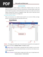 Ms Word Practical Questions Collections | PDF | Computers