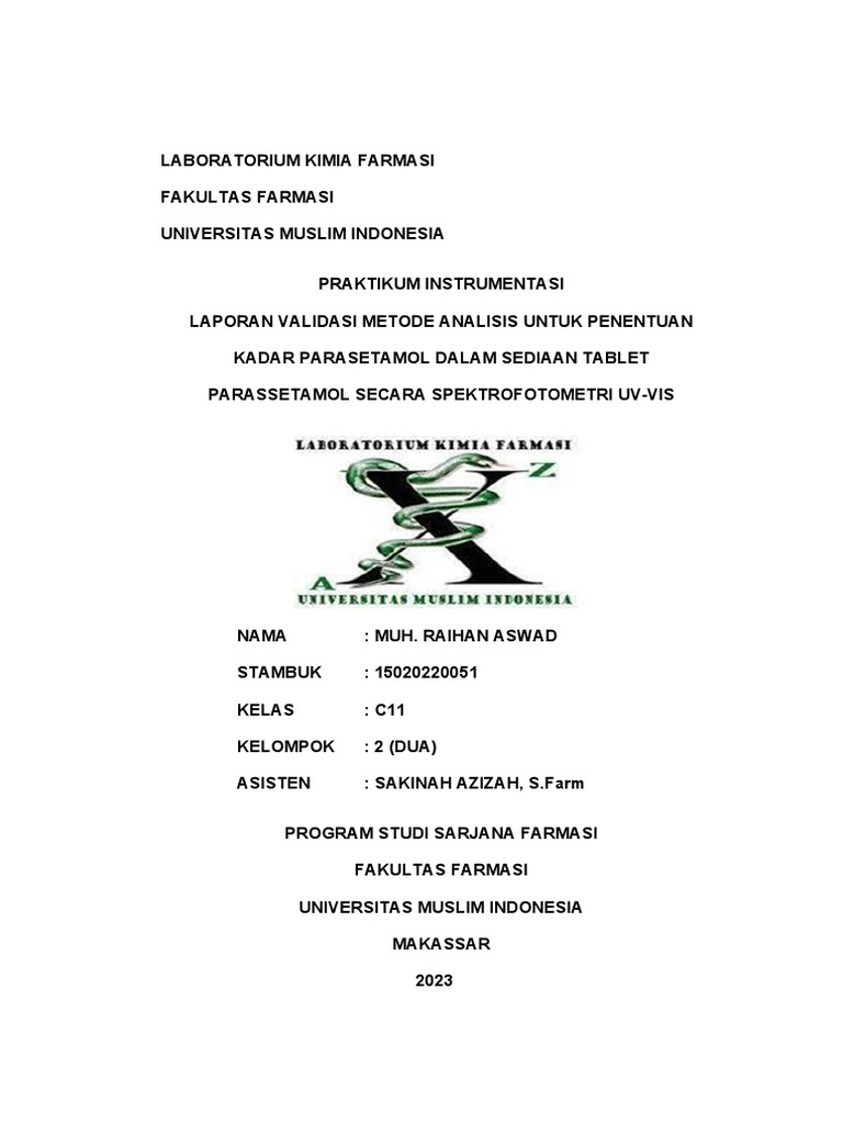 Laprak 2 Instrumentasi Muh. Raihan Aswad 051 | PDF