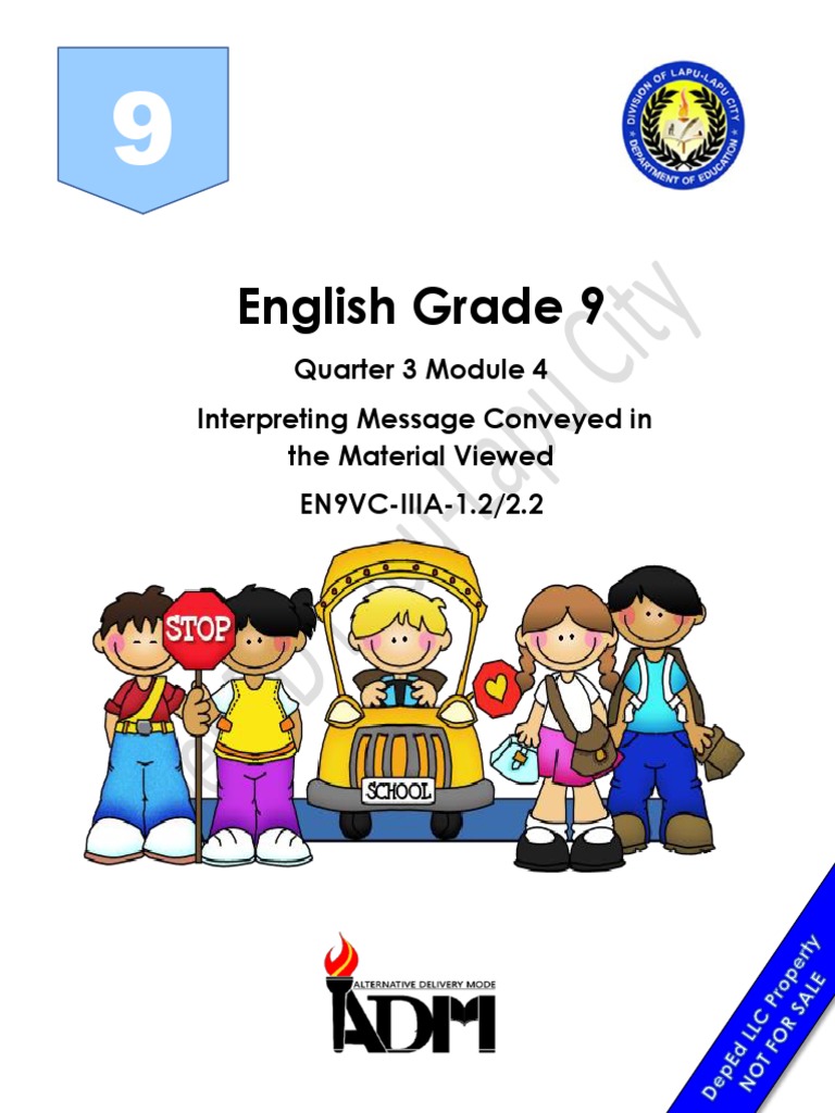 English9 Q3 M4 | PDF | Learning | Communication
