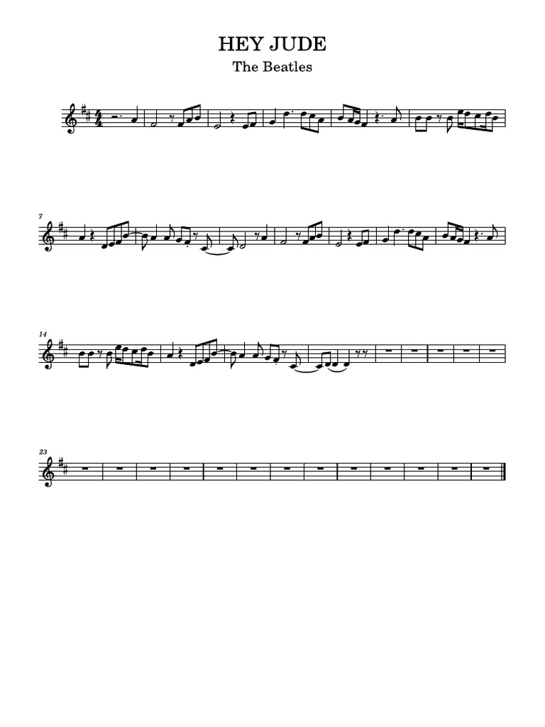 Hey Jude | PDF