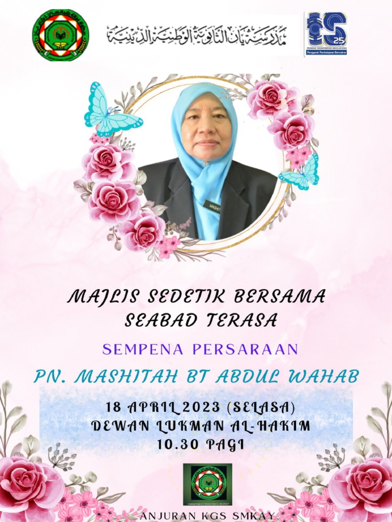 Backdrop Majlis Kak Tah | PDF