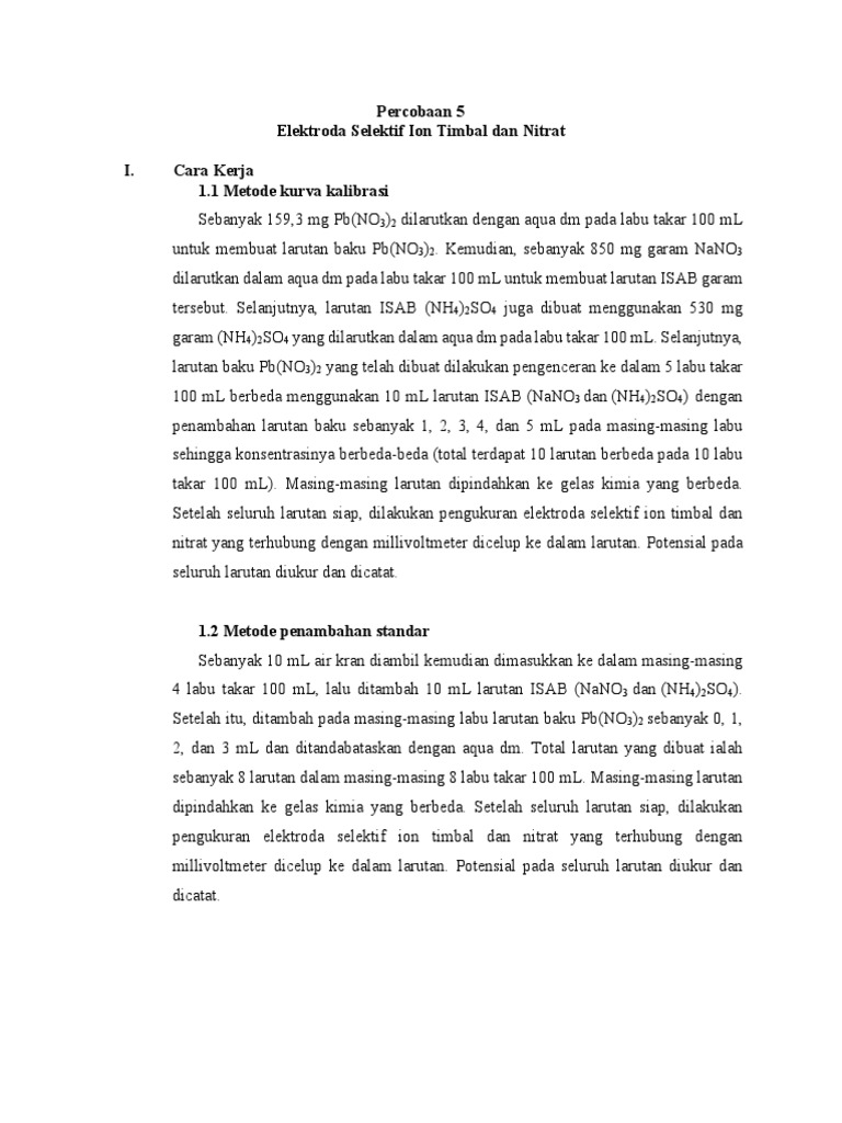 Laporan Praktikum Percobaan 5 | PDF